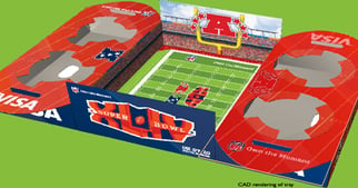 3D process streamlines approvals for Super Bowl XLIV commemorative tra