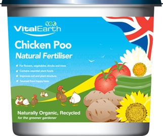 Colorful pail packs playful presentation of ‘Chicken Poo'