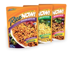 Rice Now in a retort pouch: Just heat and eat