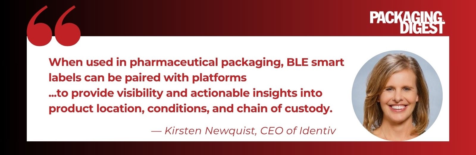 Smart Labels Extend Pharmaceutical Cold Chain Tracking