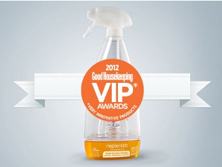 Replenish cleaner/refill wins VIP Award from Good Housekeeping