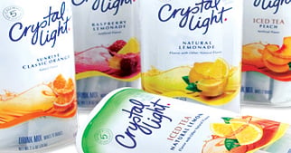 Kraft redesigns Crystal Light packaging for better shelf appeal and su