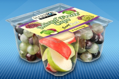 Rollstock for snap-apart multipack