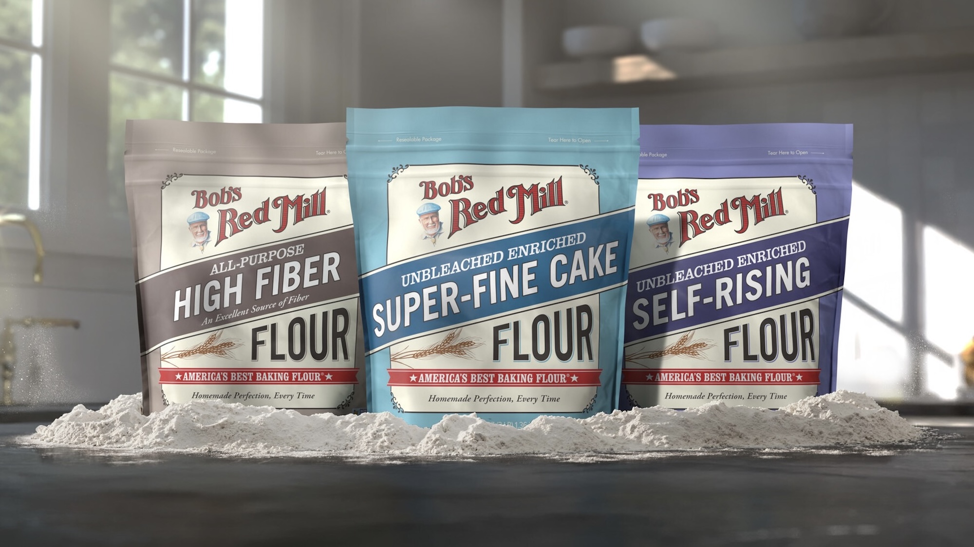 Bob's Red Mill Introduces 3 New Specialty Baking Flours