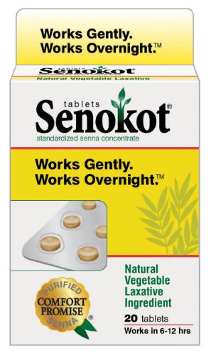 Product promise prominently presented by new Senokot packages