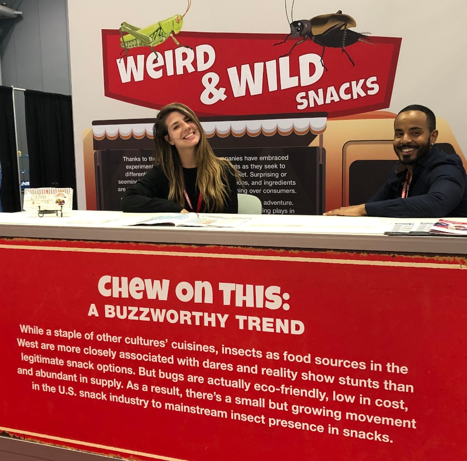 The Snack Shack houses peculiar packaging