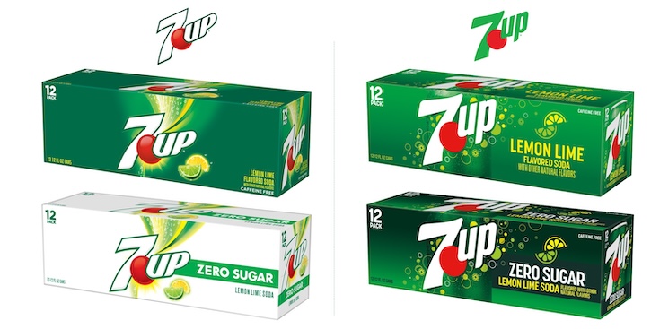 7UP Packaging Design Refresh Is Modern, Effervescent