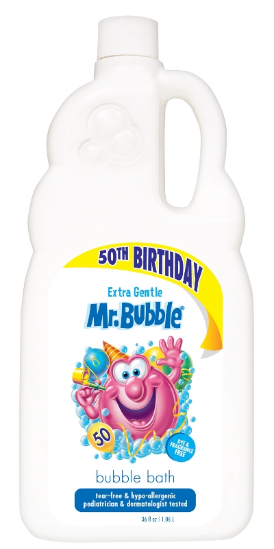 Mr. Bubble celebrates 50 years with new look