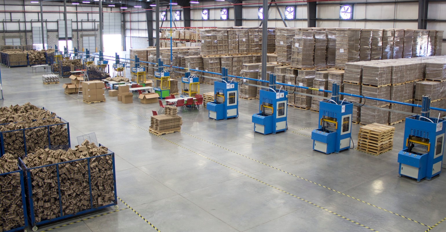 New Molded Fiber Packaging Plant Serves Low-Volume Customers