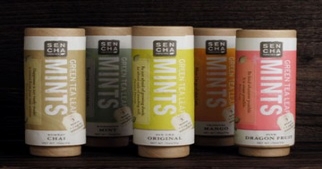 Mint packaging turns over a new leaf