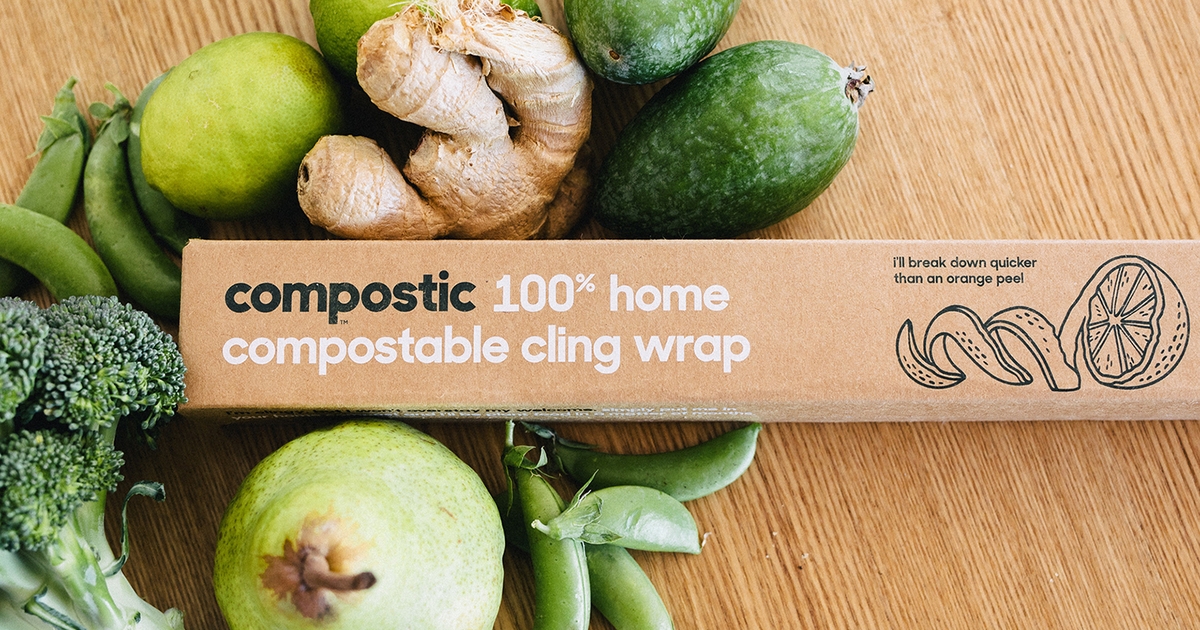 Compostable Bioplastic Food Wrap, Resealable Bags Launch in US