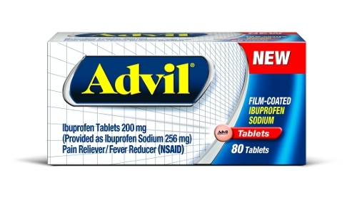 New fast-acting Advil debuts in a soft-touch carton