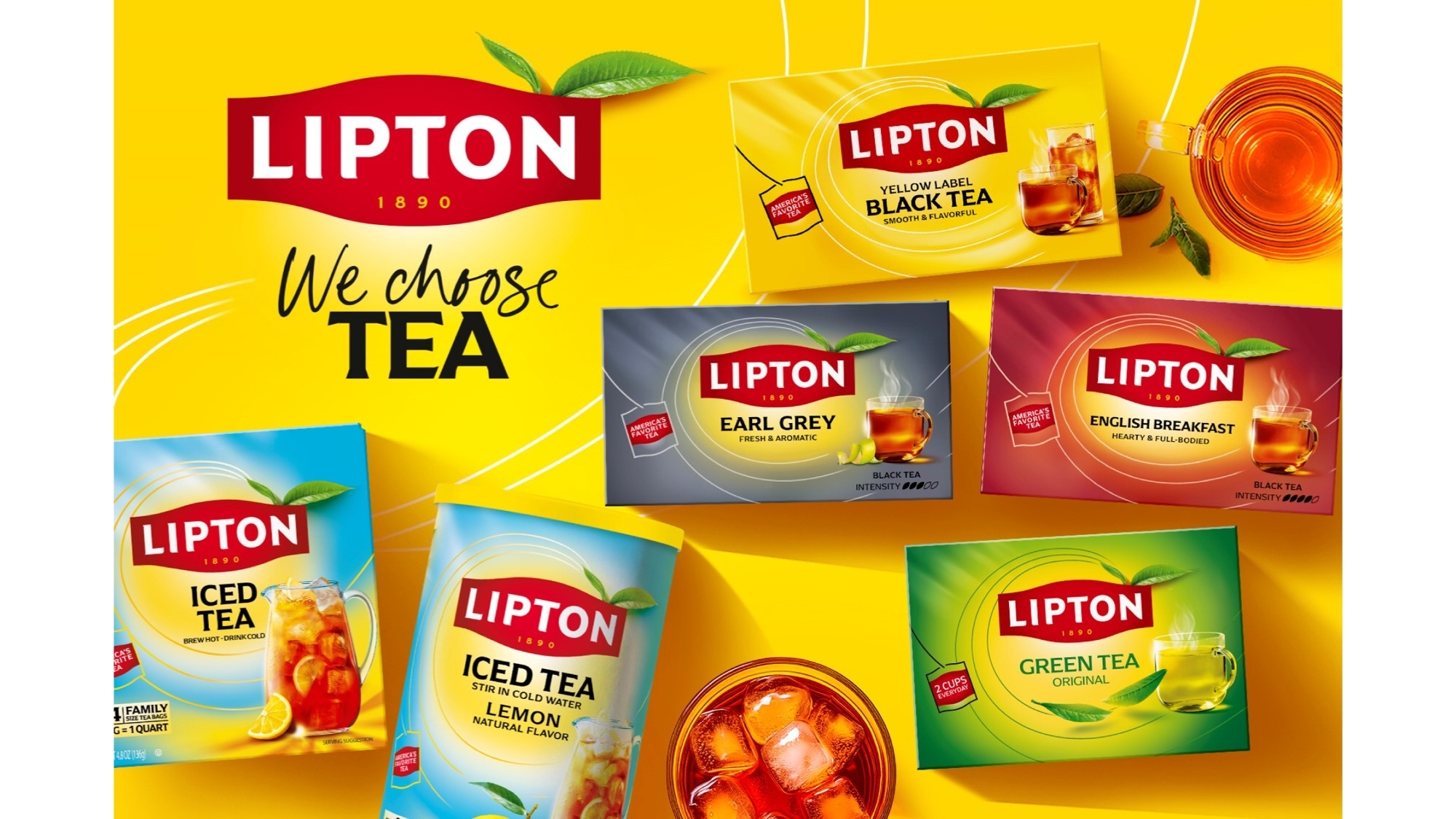 Lipton Modernizes Packaging Across 90 Markets in First Rebrand Since 2014