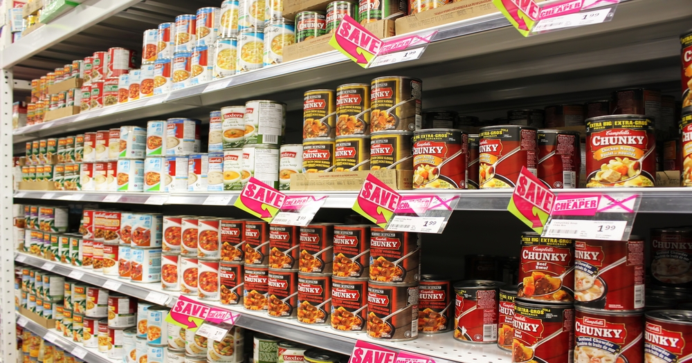 Most food cans no longer use BPA in their linings