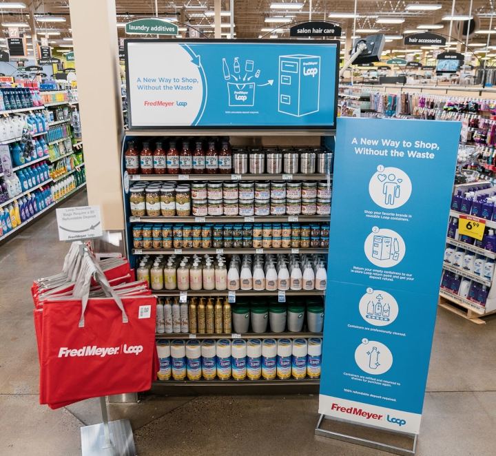 Packaging Possibilities: Kroger Launches Loop Reusable Packages