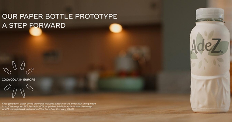 Coca-Cola Testing Paper Bottle Prototype