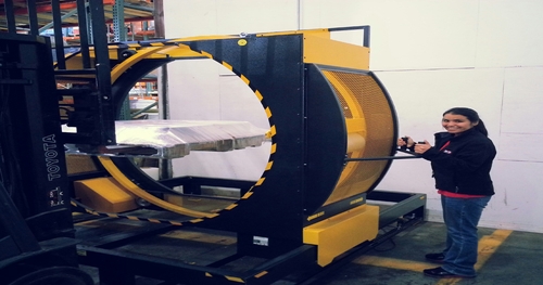 Red Ball Oxygen simplifies wrapping with Yellow Jacket