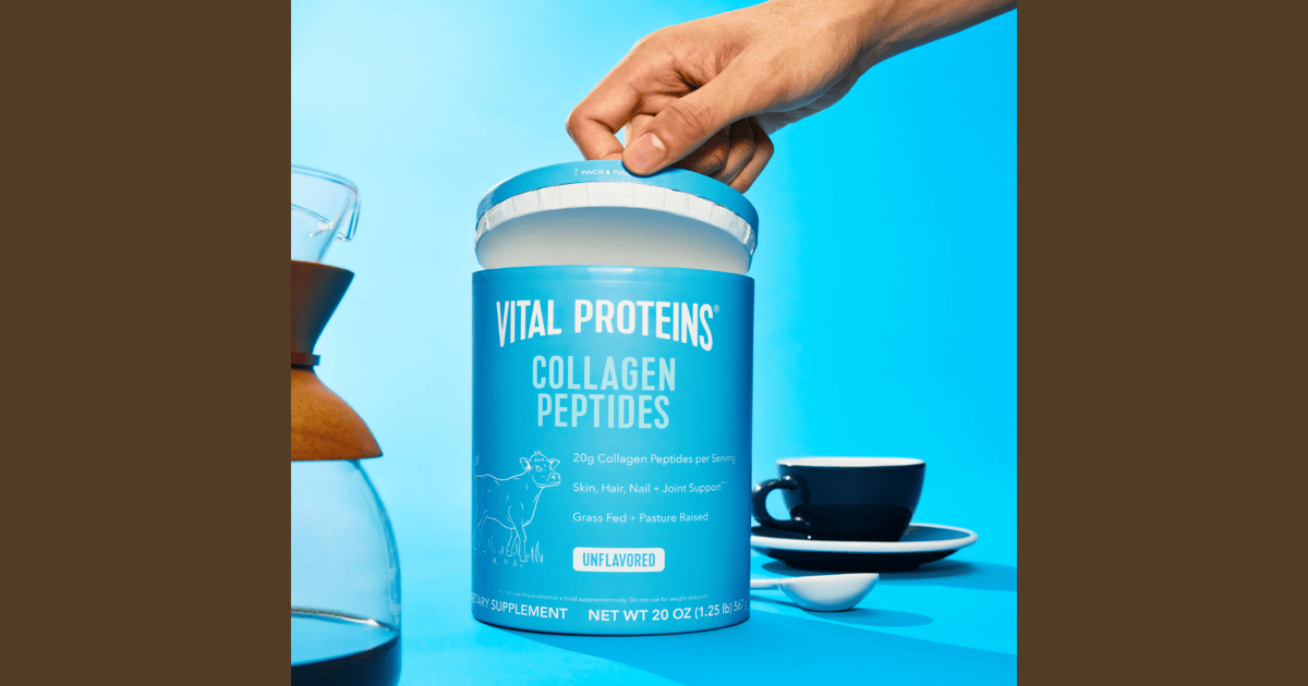 Paper Packging Puts Pep in Collagen Peptide Canisters