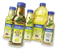 Tea in hot-fillable PET