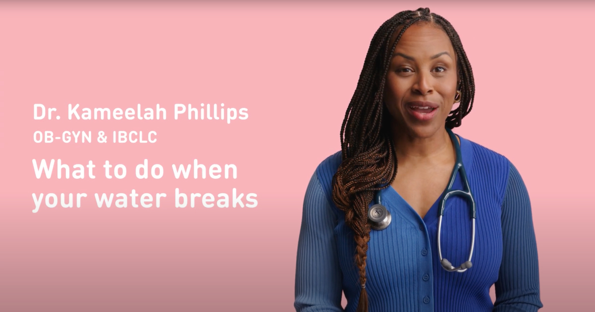 What to Do When Your Water Breaks | Enfamil