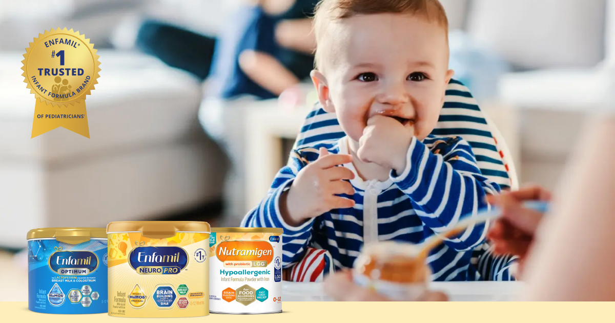Newborn Infant and Baby Formula | Enfamil