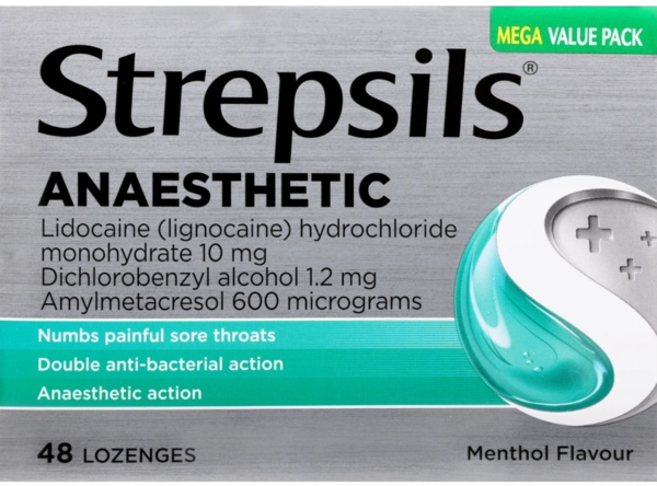 Strepsils Plus Anaesthetic Lozenes 48s | Strepsils NZ