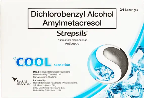 Strepsils® Cool Sensation 24s – Cooling Relief for Throat | Strepsils® PH