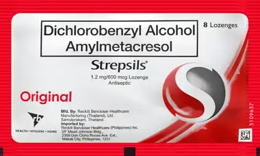 Strepsils® Original 8s Lozenges - Philippines | Strepsils® PH