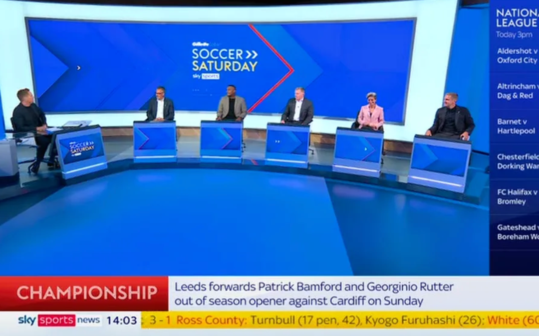 Sky sport soccer saturday store