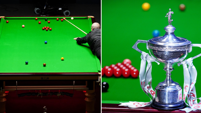 World Championship Snooker Table