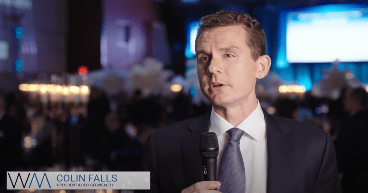 Wealth Management Industry Awards: On the Red Carpet With Colin Falls