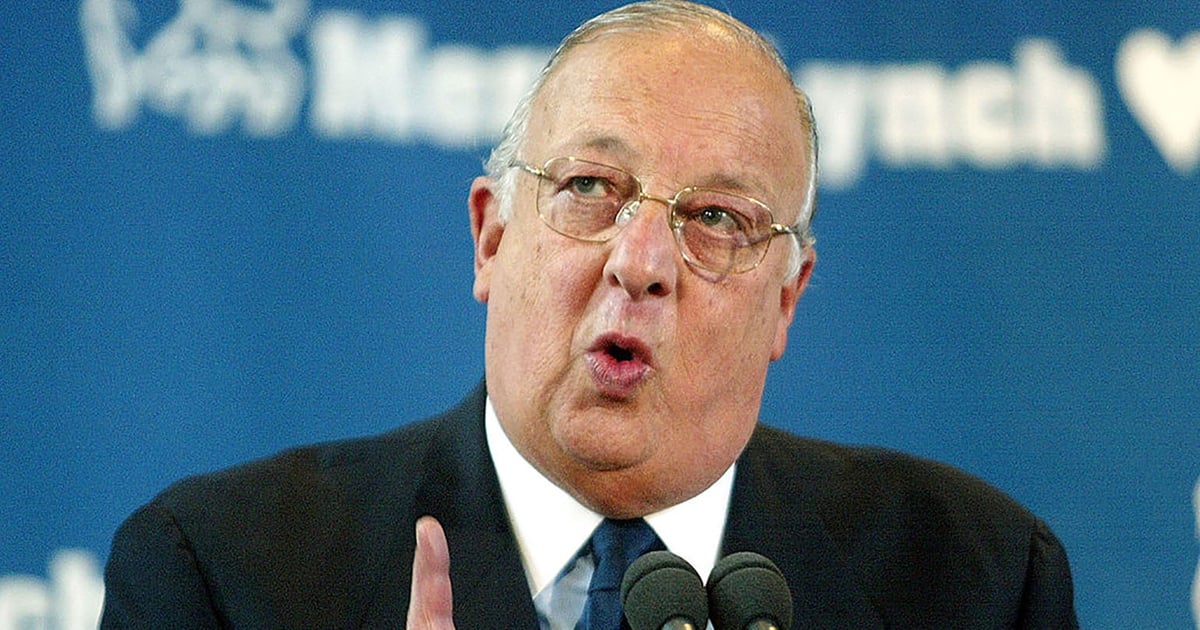 Komansky, CEO Who Led Merrill’s Global Growth, Dies at 82