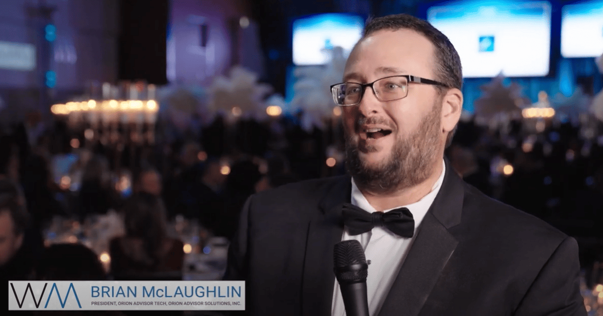 Wealth Management Industry Awards: On the Carpet With Brian McLaughlin