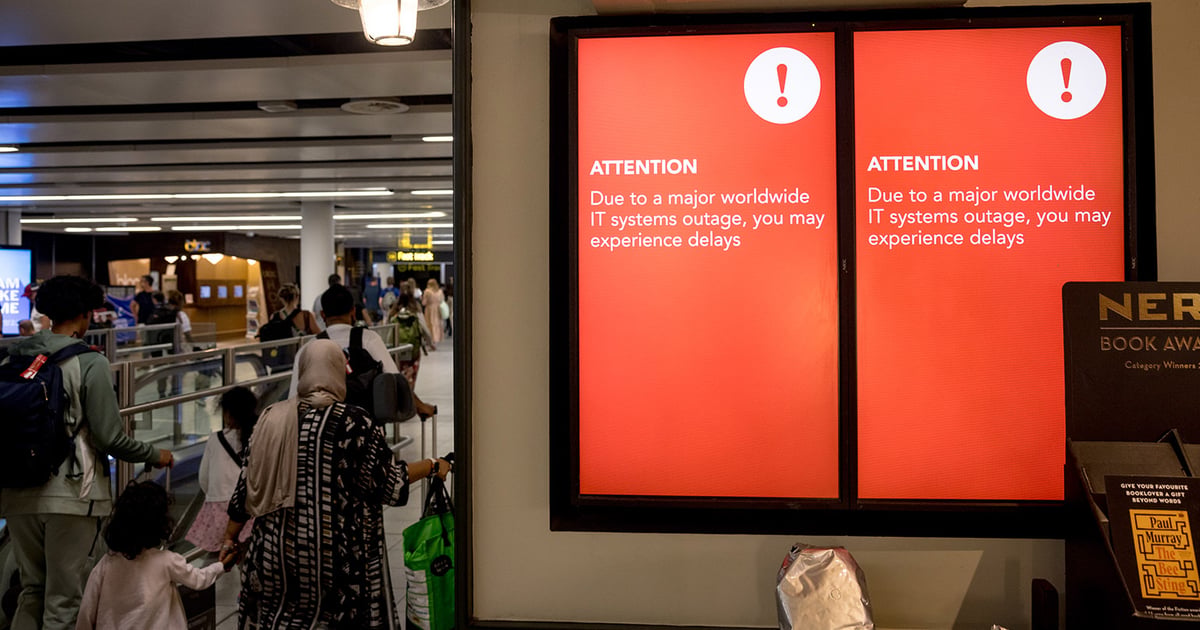 Global IT Outage Affecting Microsoft Systems Hits Wealth Management