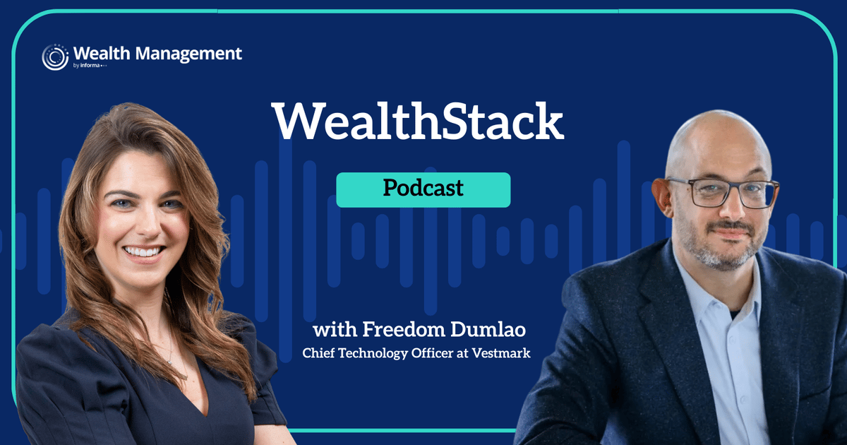The WealthStack Podcast: Vestmark CTO Freedom Dumlao