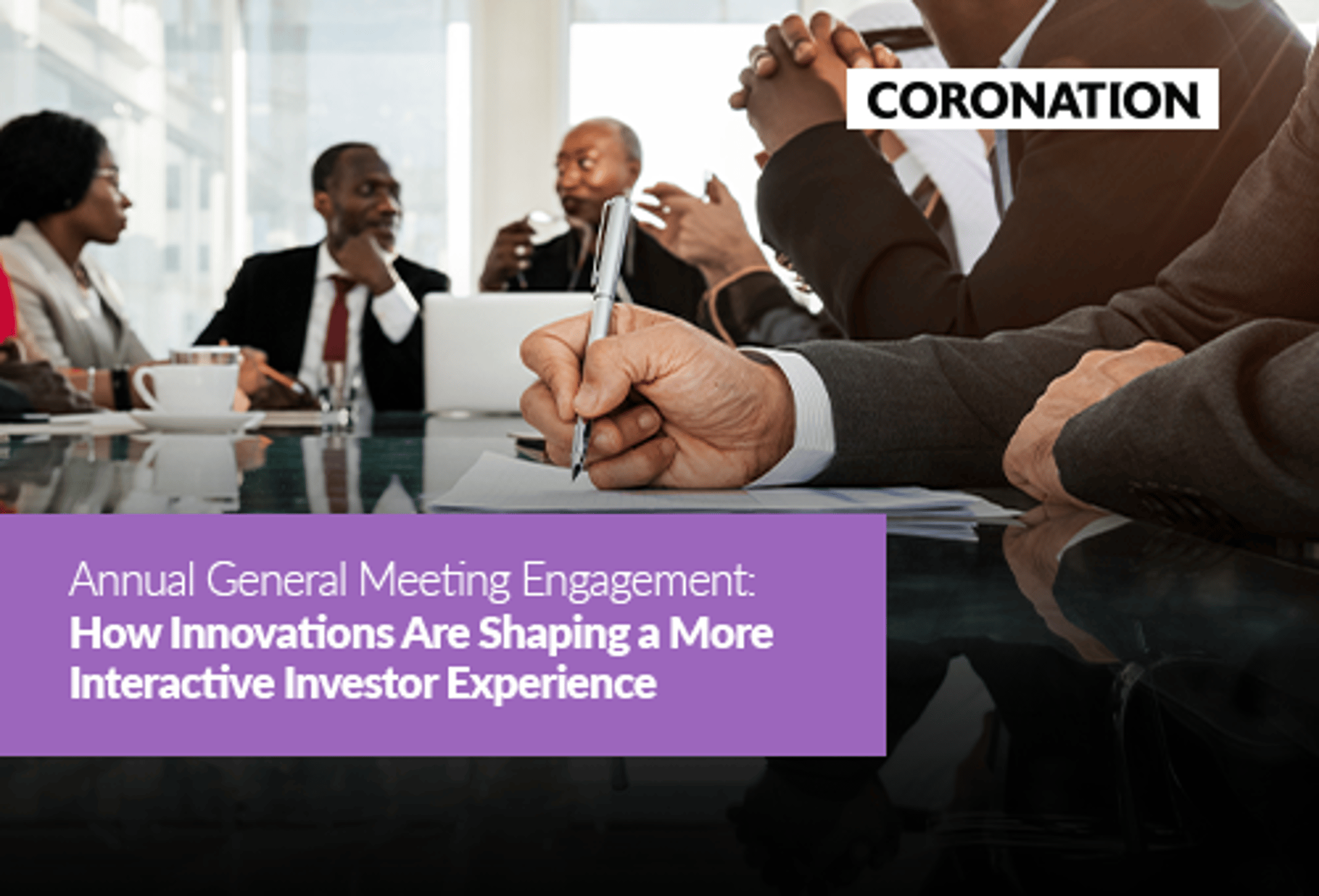 Annual General Meeting Engagement: How Innovations Are Shaping a More ...