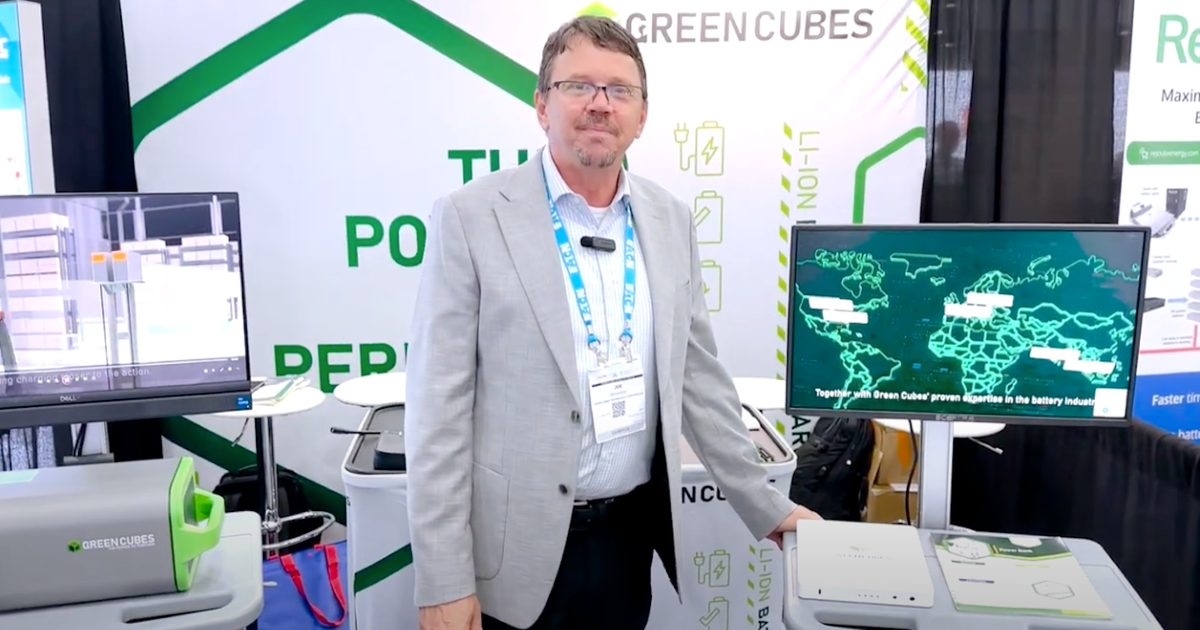 Green Cubes Debuts Swappable Battery Innovations