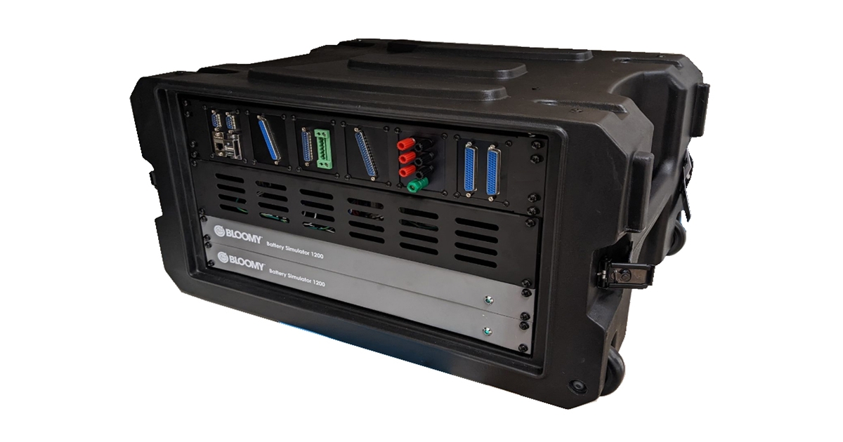 Desktop HIL Test System Empowers Multi-Person Battery Engineering Teams
