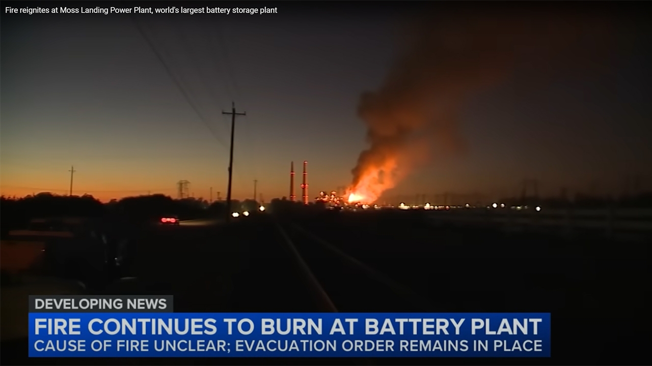 Vistra Energy’s Northern California Battery Fire Sparks Industry Safety ...