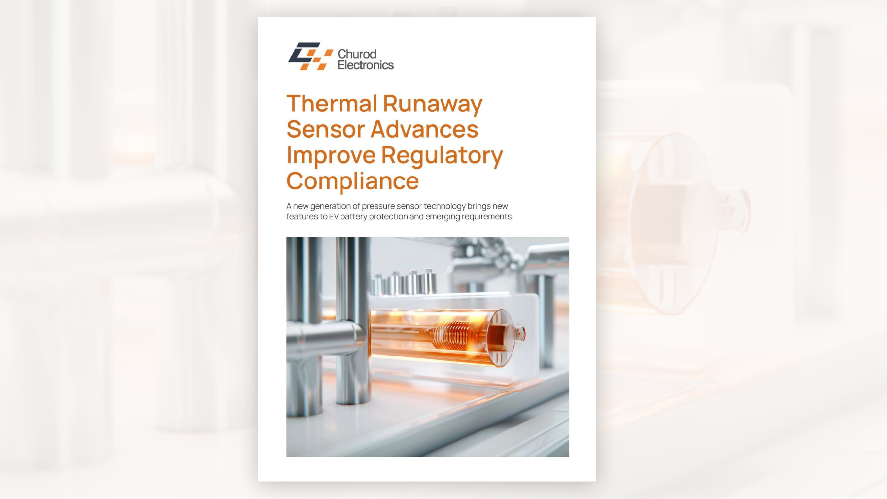 Thermal Runaway Sensor Advances Improve Regulatory Compliance