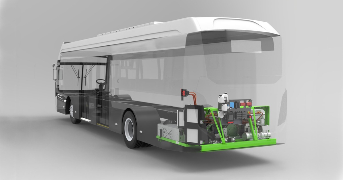 Retrofit Method Electrifies Diesel Buses