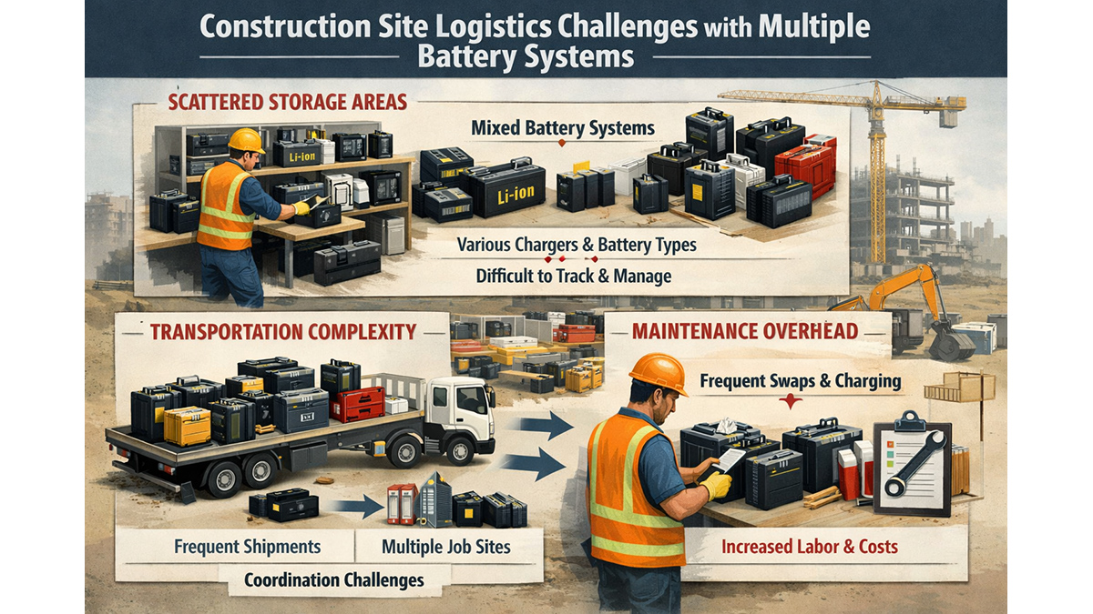 Why Construction Contractors Are Embracing One Battery Platform