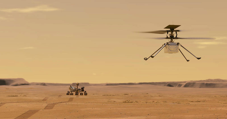 Ingenuity Poised For First Extraterrestrial Flight