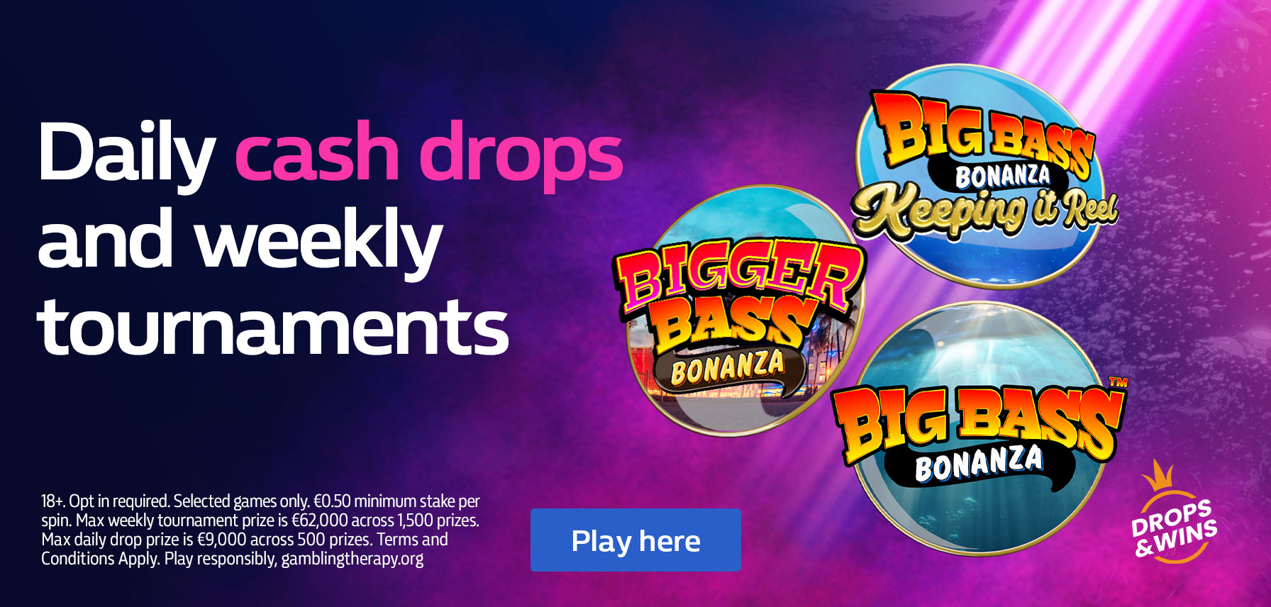 Play Fishin' Frenzy Gold Bet Slot at William Hill
