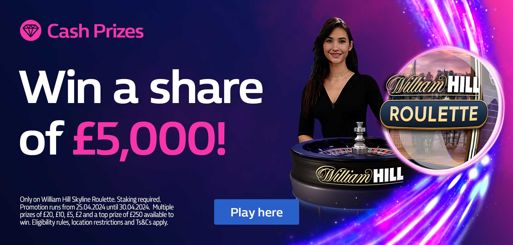 Online Casino UK & Casino Games ⇒ William Hill™