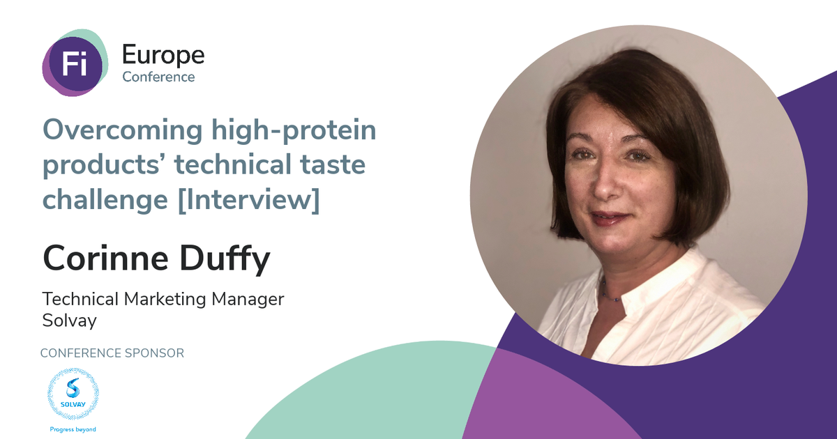 Overcoming high-protein products’ technical taste challenge [Interview]
