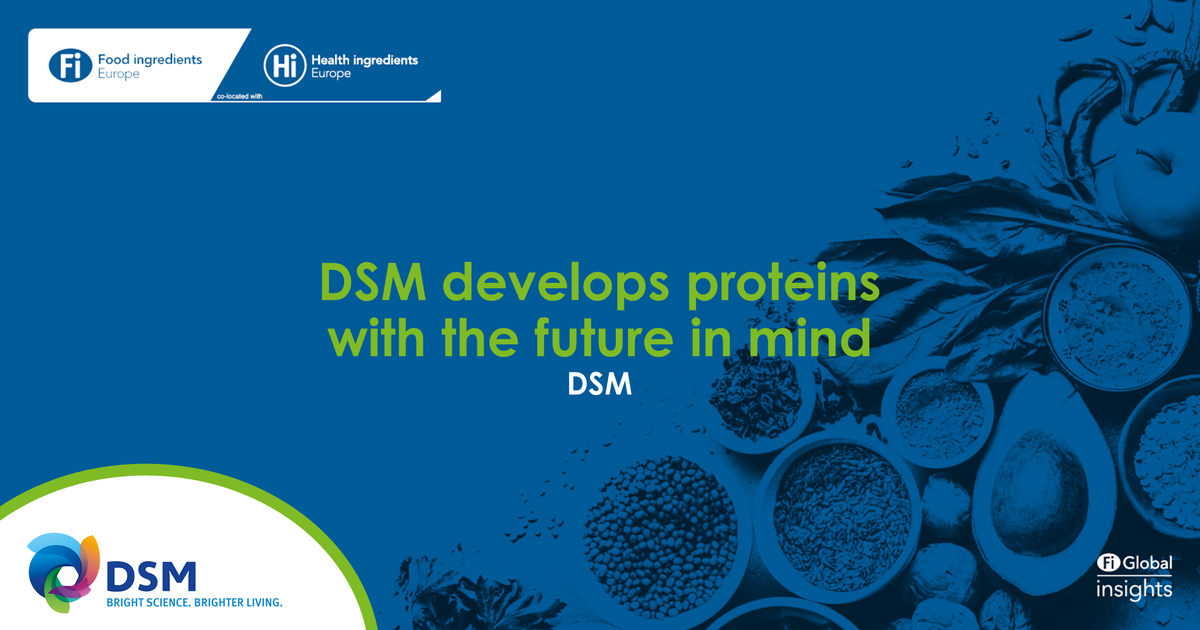 DSM develops proteins with the future in mind [Interview]