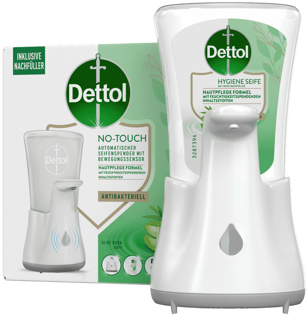 Dettol No-Touch Distributeur automatique de savon Aloe Vera | Dettol