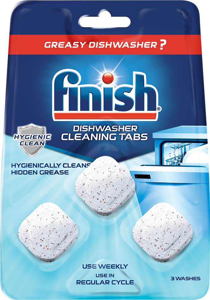 Finish® In-Wash Dishwasher Cleaning Tablets 3 ct | Finish®