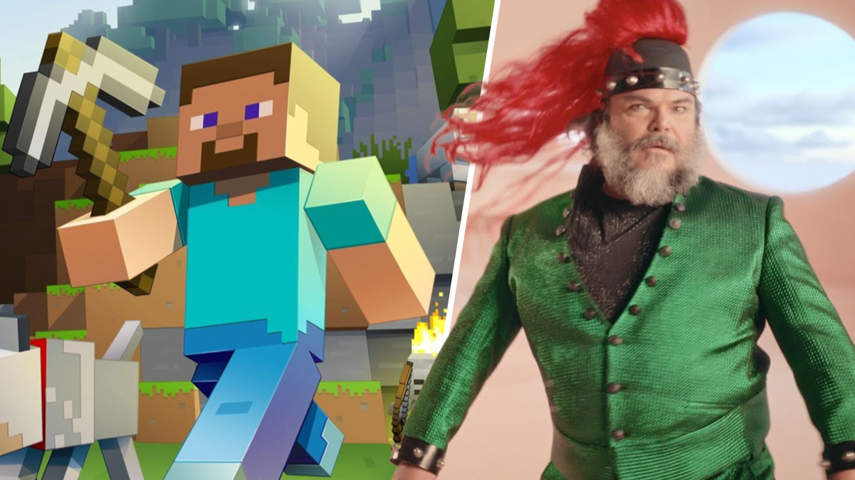 Minecraft Movie First Look At Jack Black As Steve And Plot Details